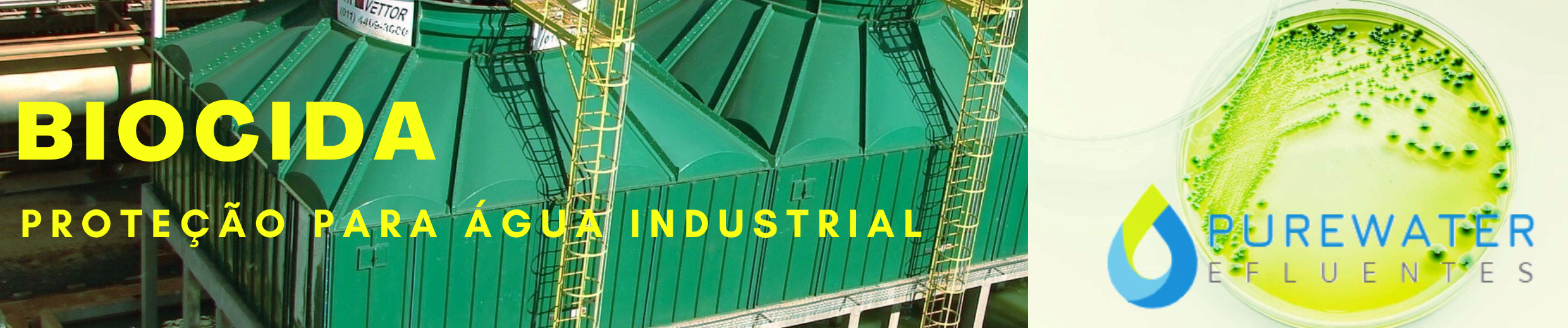 Biocida - Microbactericida - Torre de Resfriamento